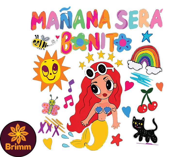 Karol G Mermaid Svg, Bichota Mermaid Manana Sera Bonito SVG, - Inspire ...