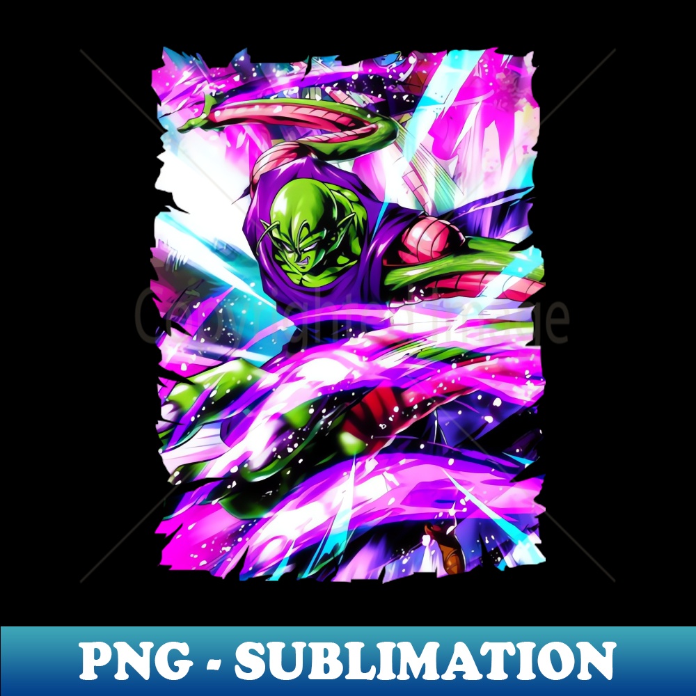 PICCOLO ANIME MERCHANDISE - High-Resolution PNG Sublimation | Inspire ...