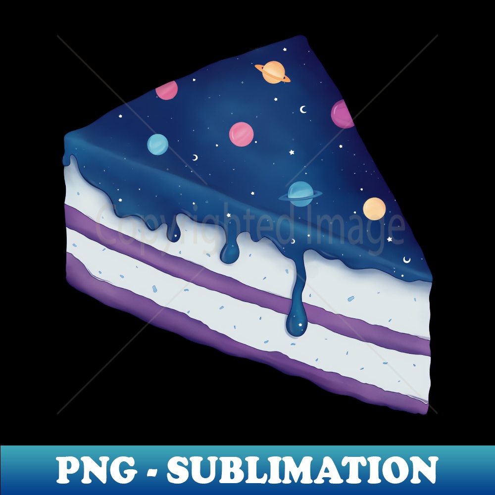 Cosmic Galaxy Cake - Elegant Sublimation PNG Download - Revo | Inspire ...