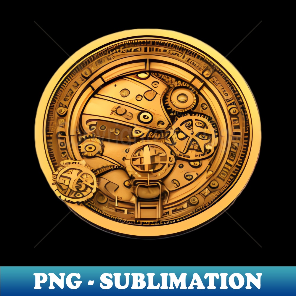 Steampunk Coin - PNG Transparent Digital Download File for S | Inspire ...