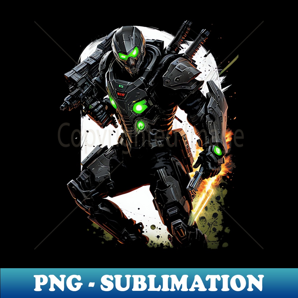 Robot - Instant Sublimation Digital Download - Bold & Eye-ca | Inspire ...