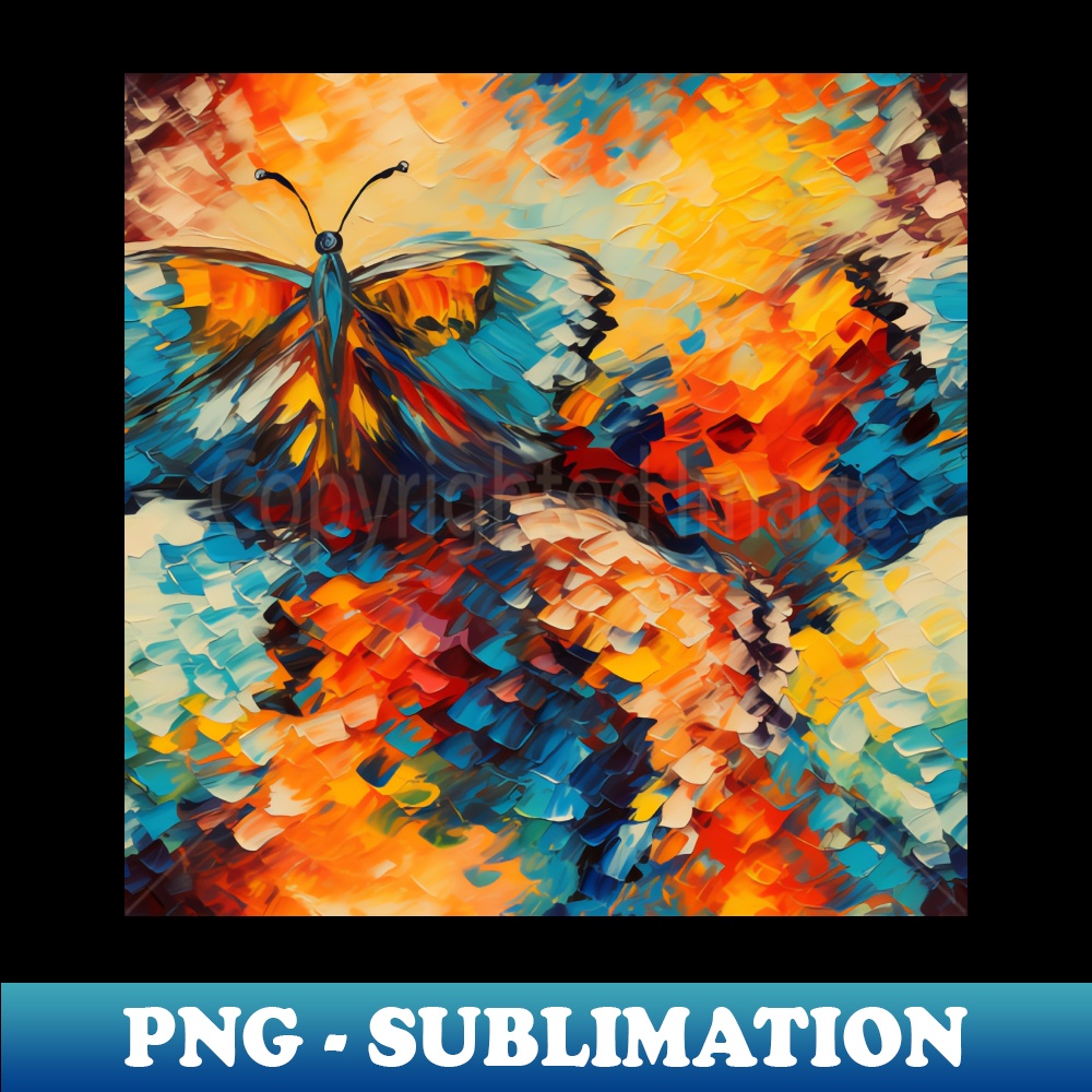An oil painting of a seamsless pattern of butterflies - Prem | Inspire ...