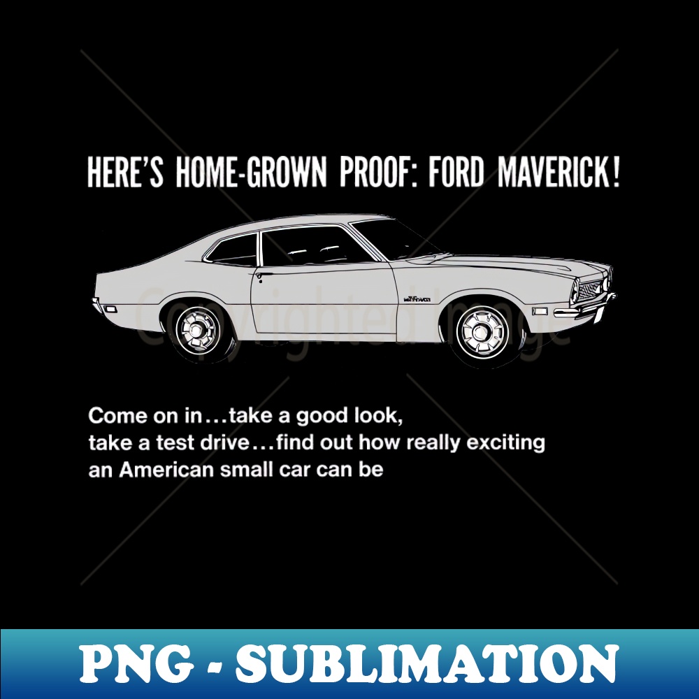 FORD MAVERICK - dealer ad - Exclusive Sublimation Digital Fi | Inspire ...