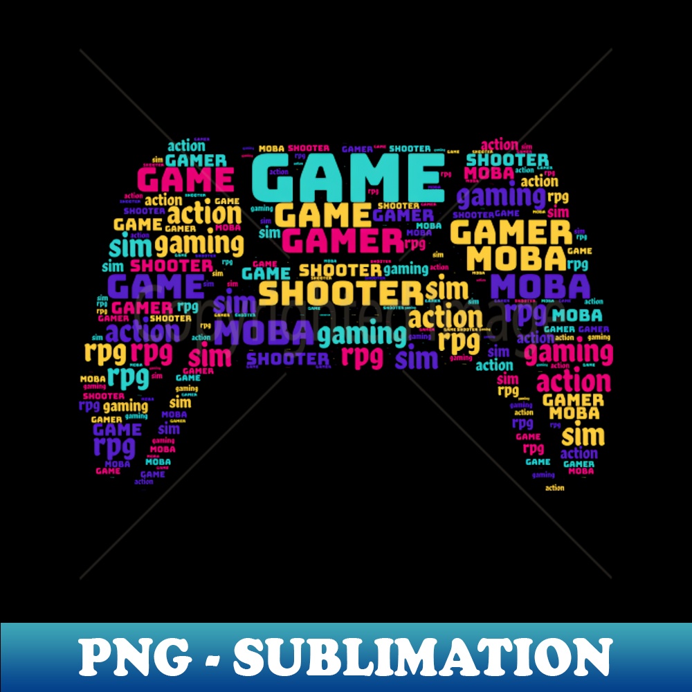 Game controller pc masterrace word cloud gaming design for g | Inspire ...