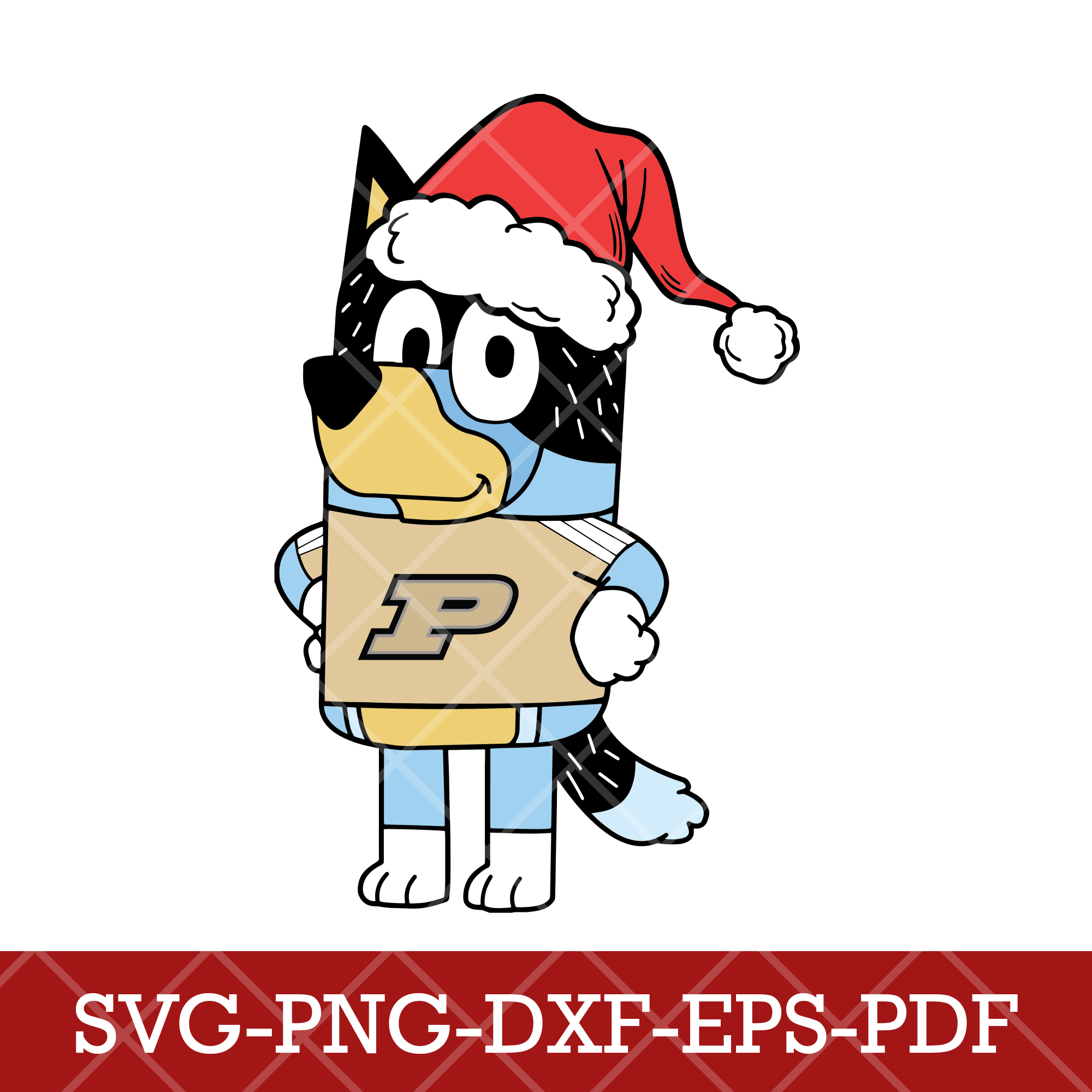 Purdue Boilermakers_NCAA Bluey 7,SVG,DXF,EPS,PNG,digital dow | Inspire ...