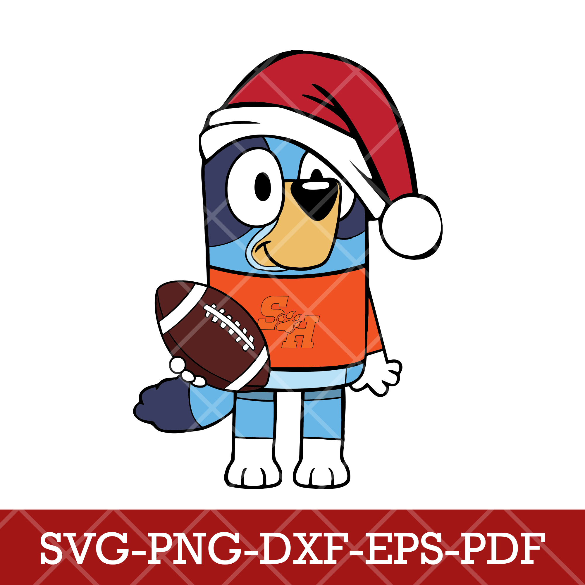 Sam Houston Bearkats_NCAA Bluey 6,SVG,DXF,EPS,PNG,digital do | Inspire ...