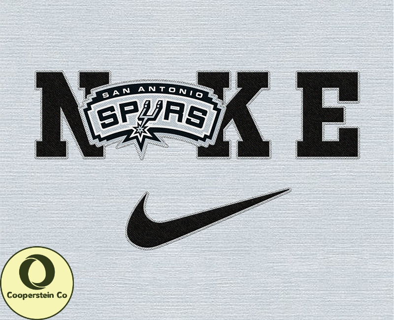 Nike San Antonio Spurs Svg, Stitch Nike Embroidery Effect, N | Inspire ...