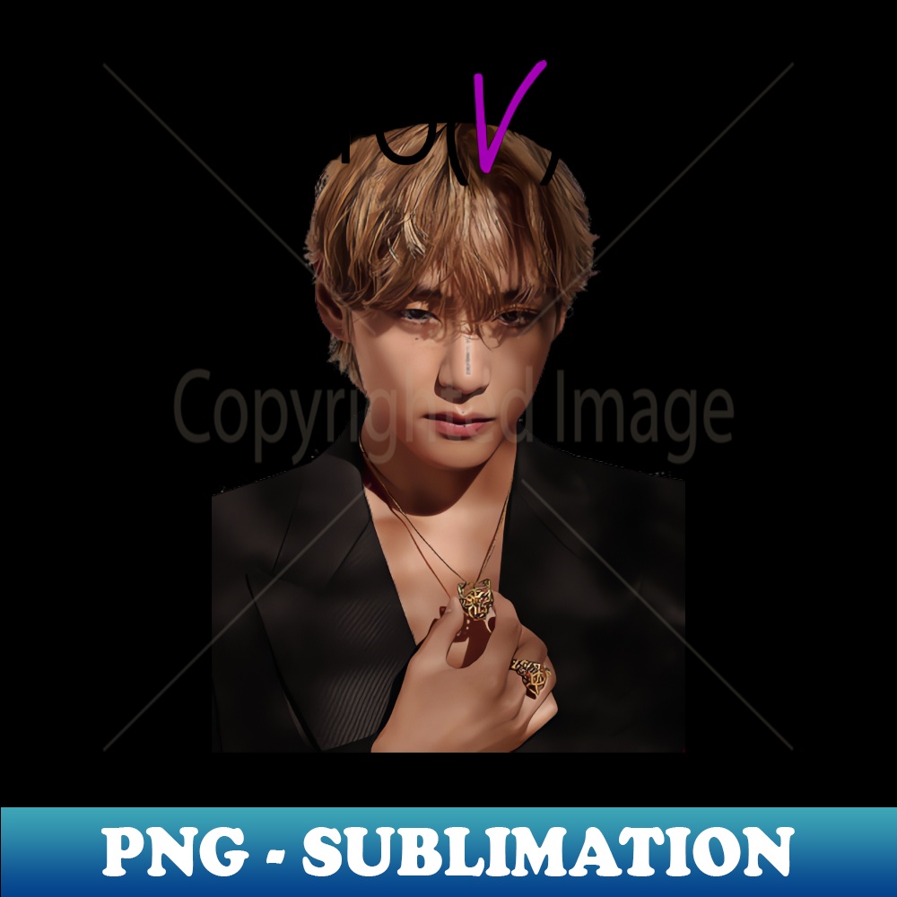 KimTaehyung LayoVer V Tae - Aesthetic Sublimation Digital Fi | Inspire ...