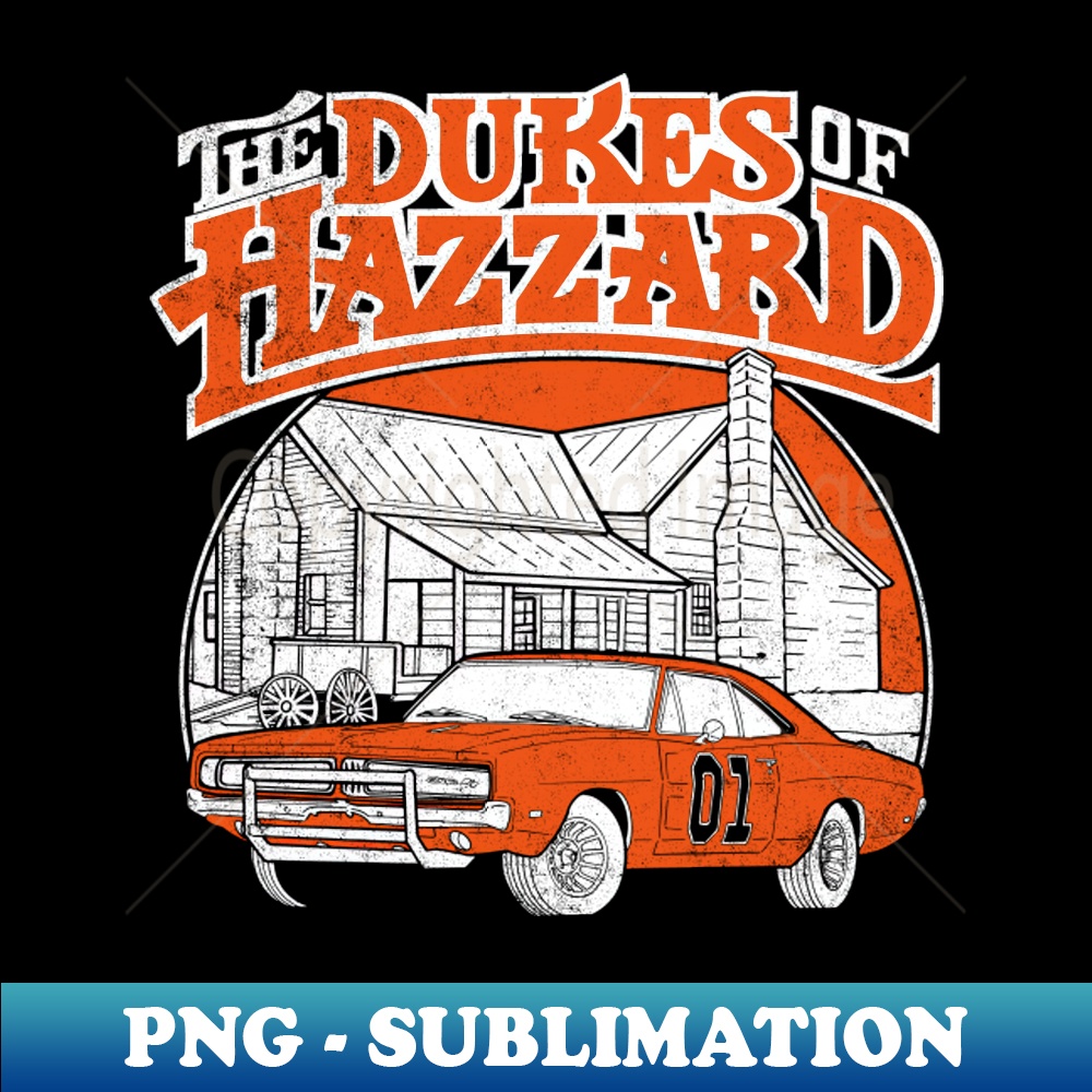 THE DUKES OF HAZZARD - PNG Transparent Sublimation Design - | Inspire ...