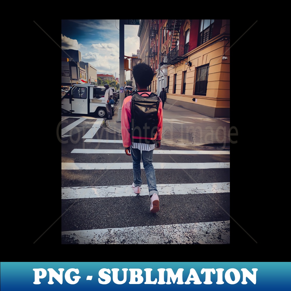 Harlem Boy Manhattan New York City - Artistic Sublimation Di | Inspire ...