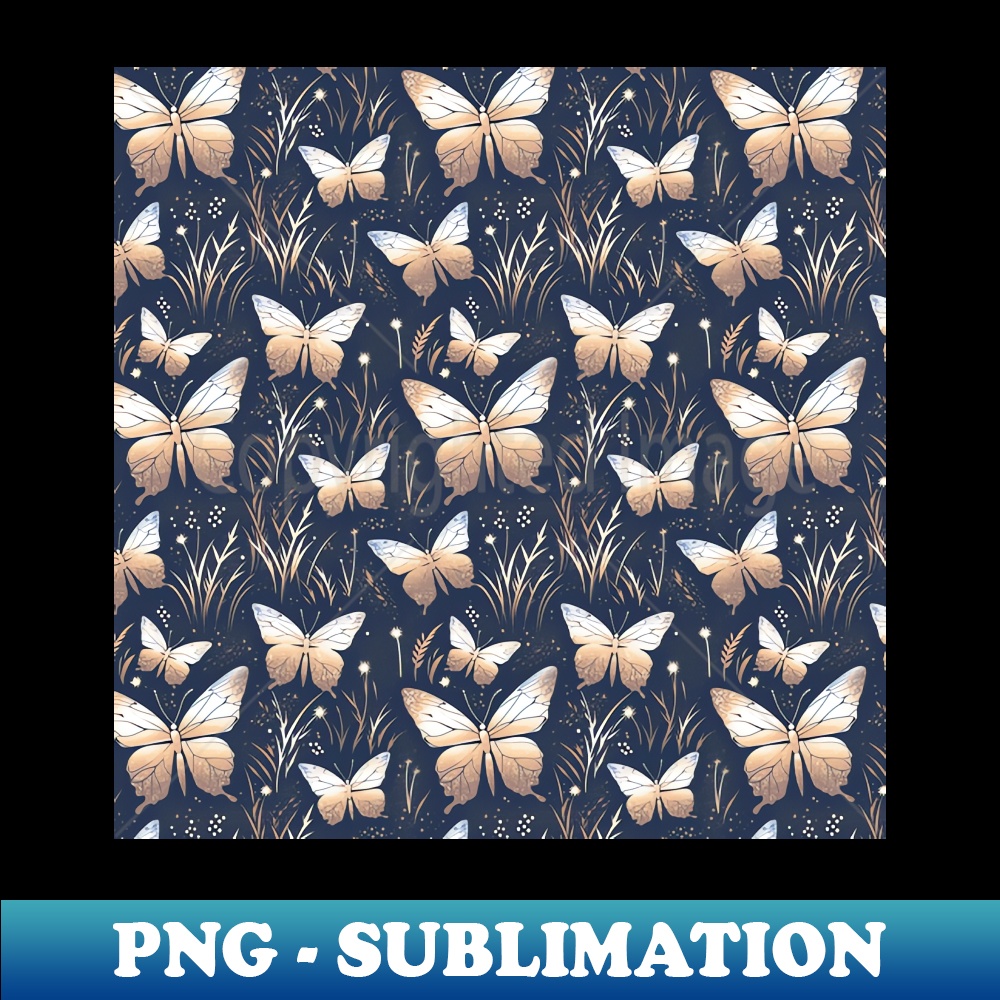 Butterfly Seamless Pattern Boho Insect Bug Moth Pupa Caterpi | Inspire ...