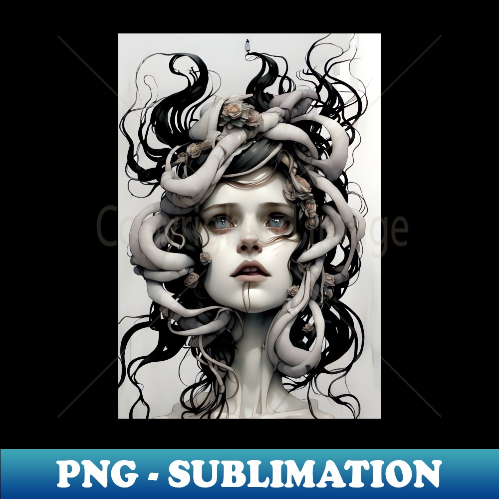 Medusa - Exclusive PNG Sublimation Download - Stunning Subli - Inspire ...