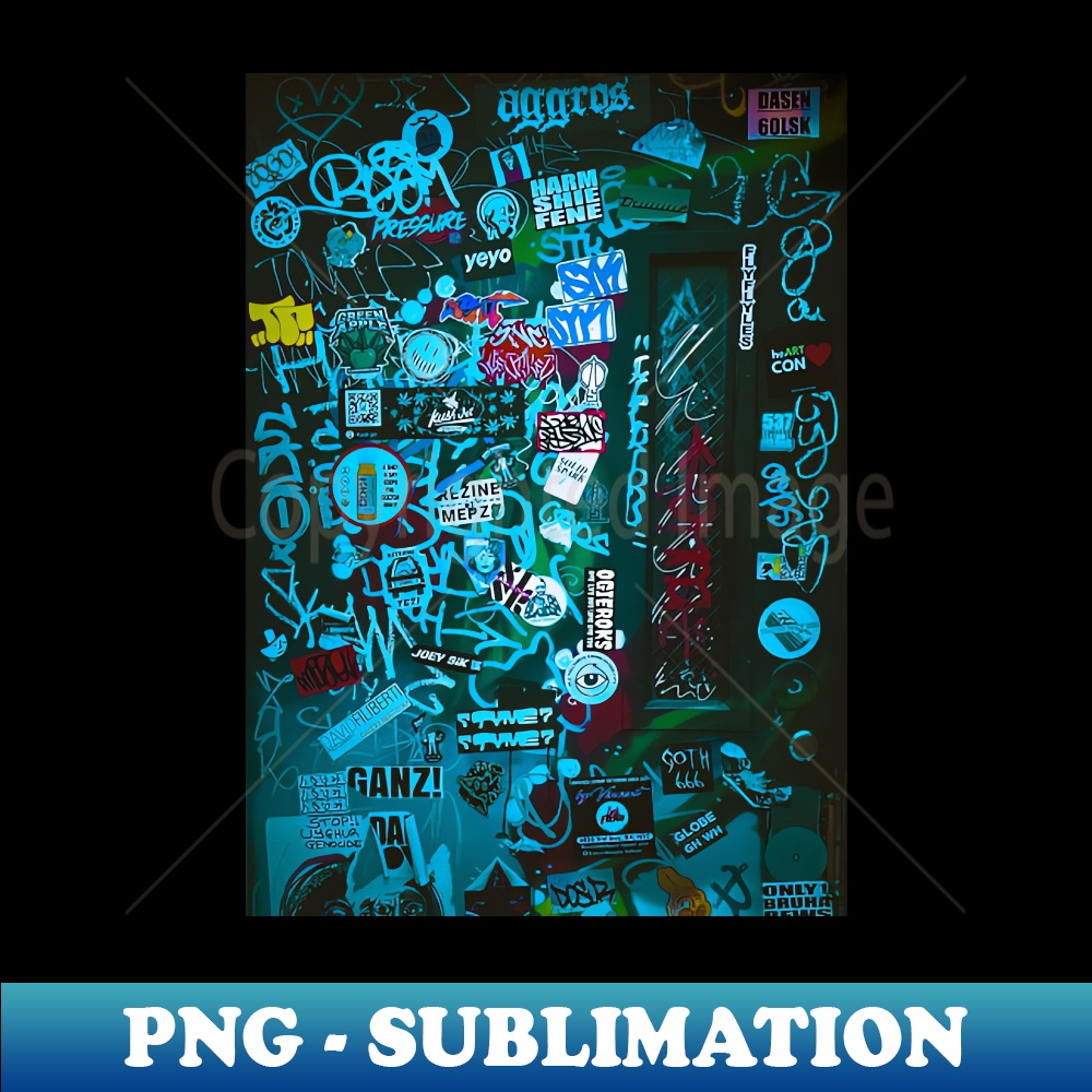 Stickers Graffiti Tags Street Art NYC - Aesthetic Sublimatio - Inspire ...