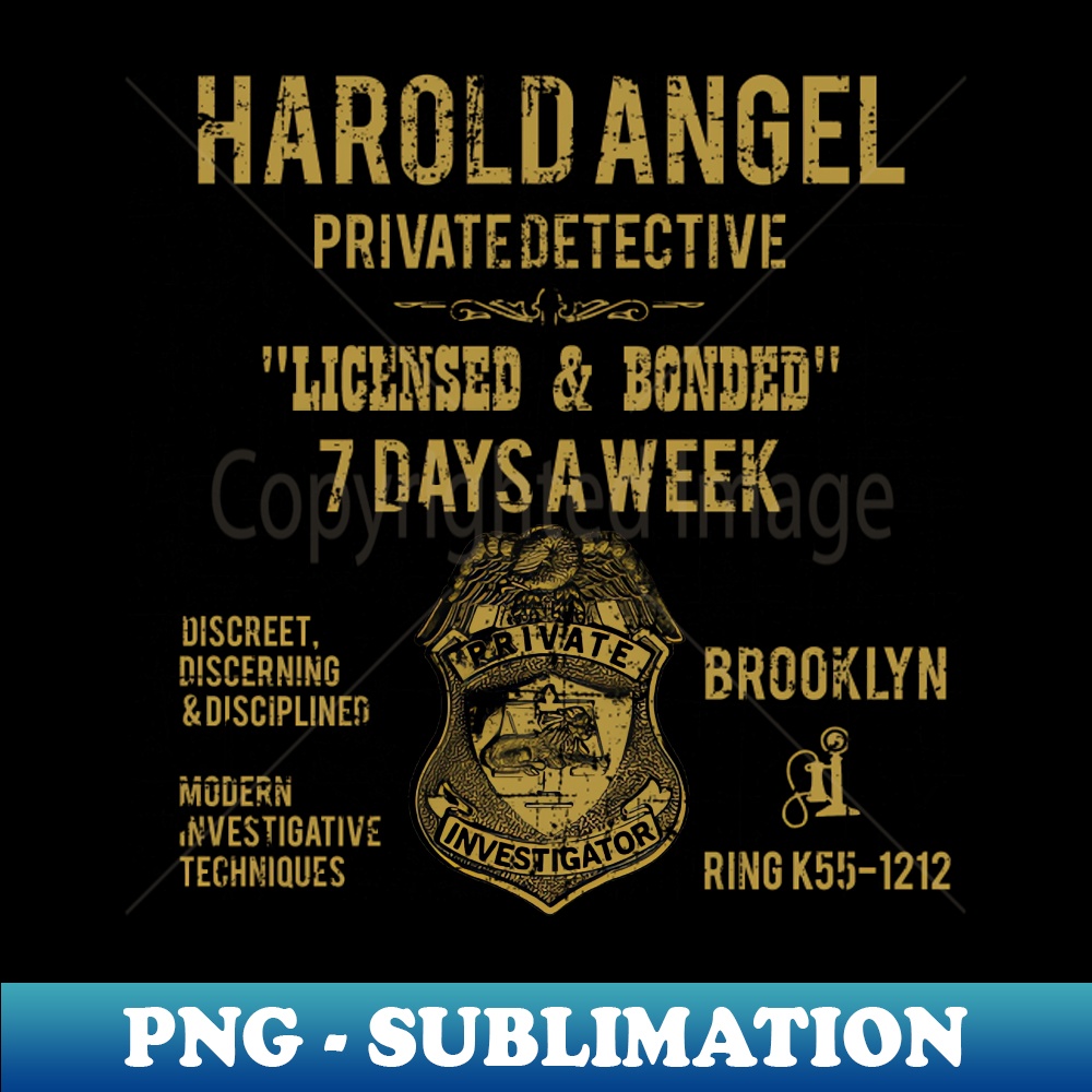 Harry Angel Private Detective from Angel Heart - Signature S | Inspire ...