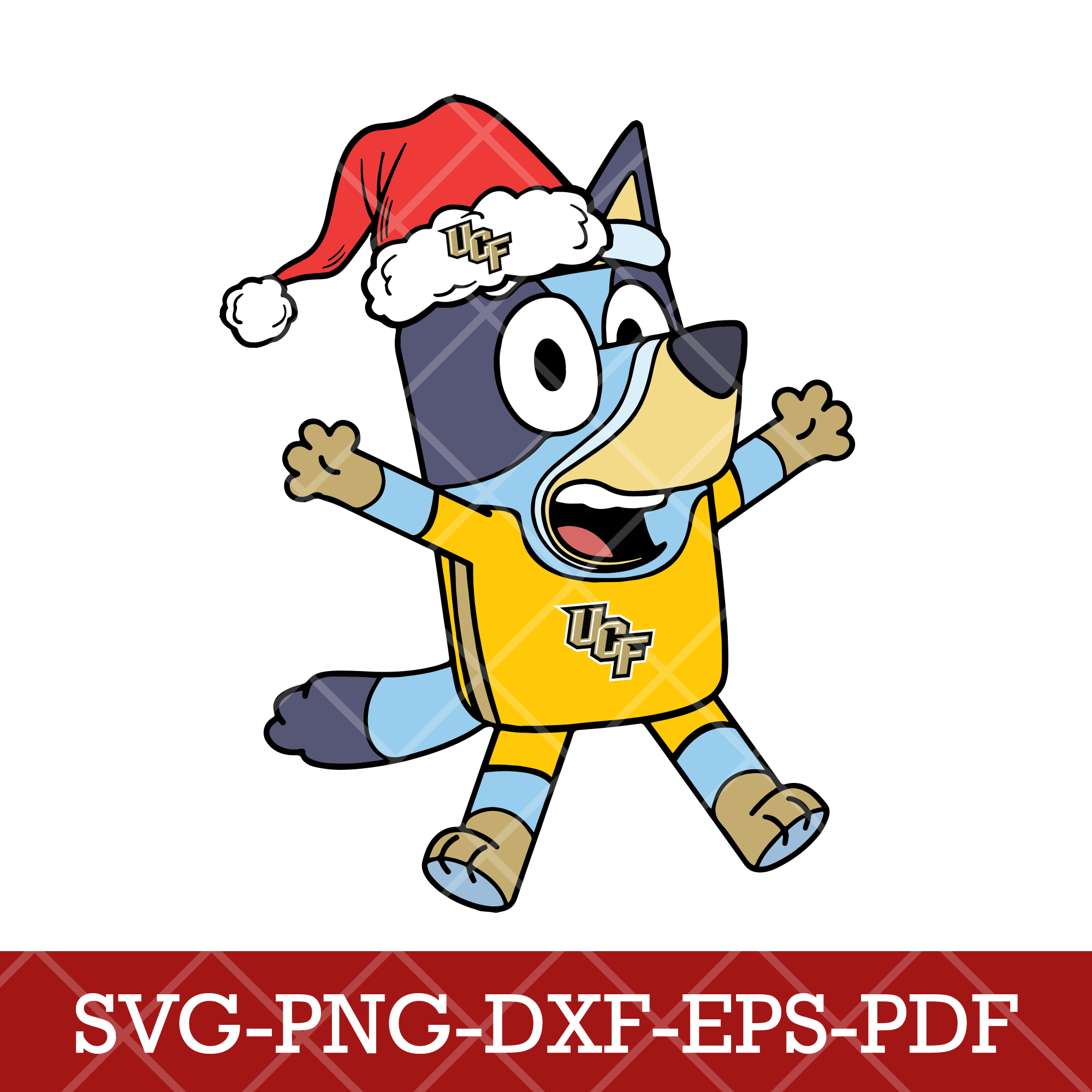 UCF Knights_NCAA Bluey 12,SVG,DXF,EPS,PNG,digital download,c - Inspire ...