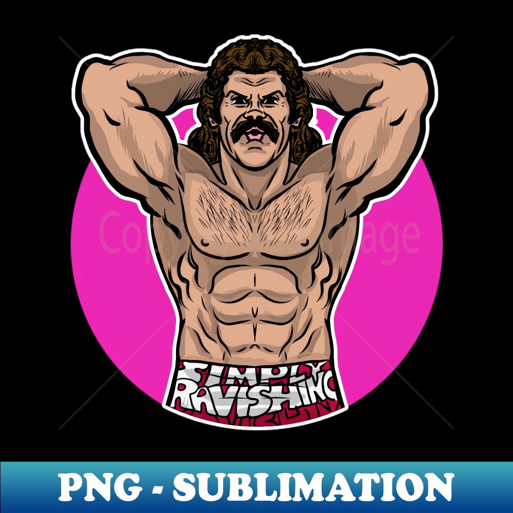 Rick Rude simply ravishing - Instant Sublimation Digital Dow | Inspire ...