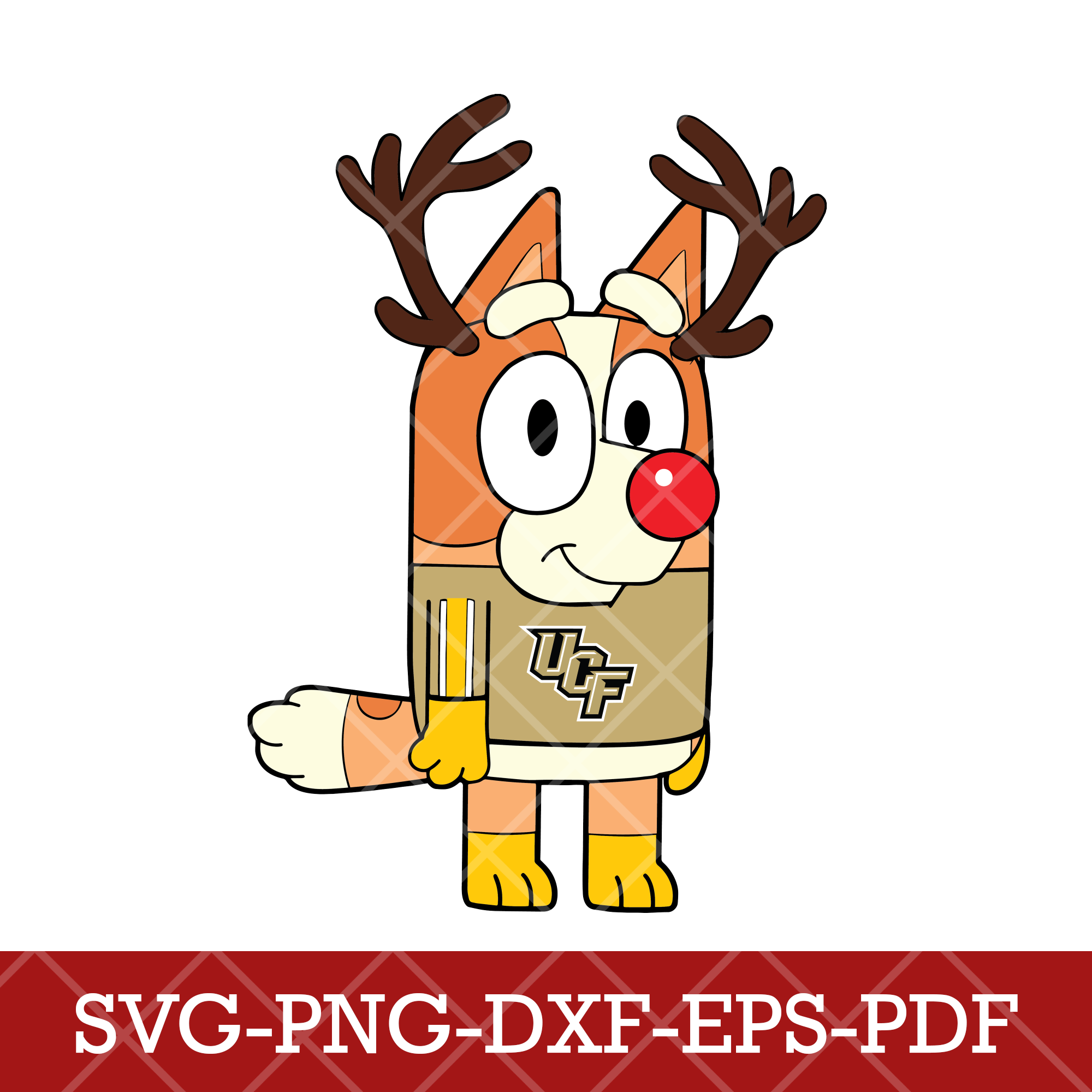 UCF Knights_NCAA Bluey 8,SVG,DXF,EPS,PNG,digital download,cr | Inspire ...