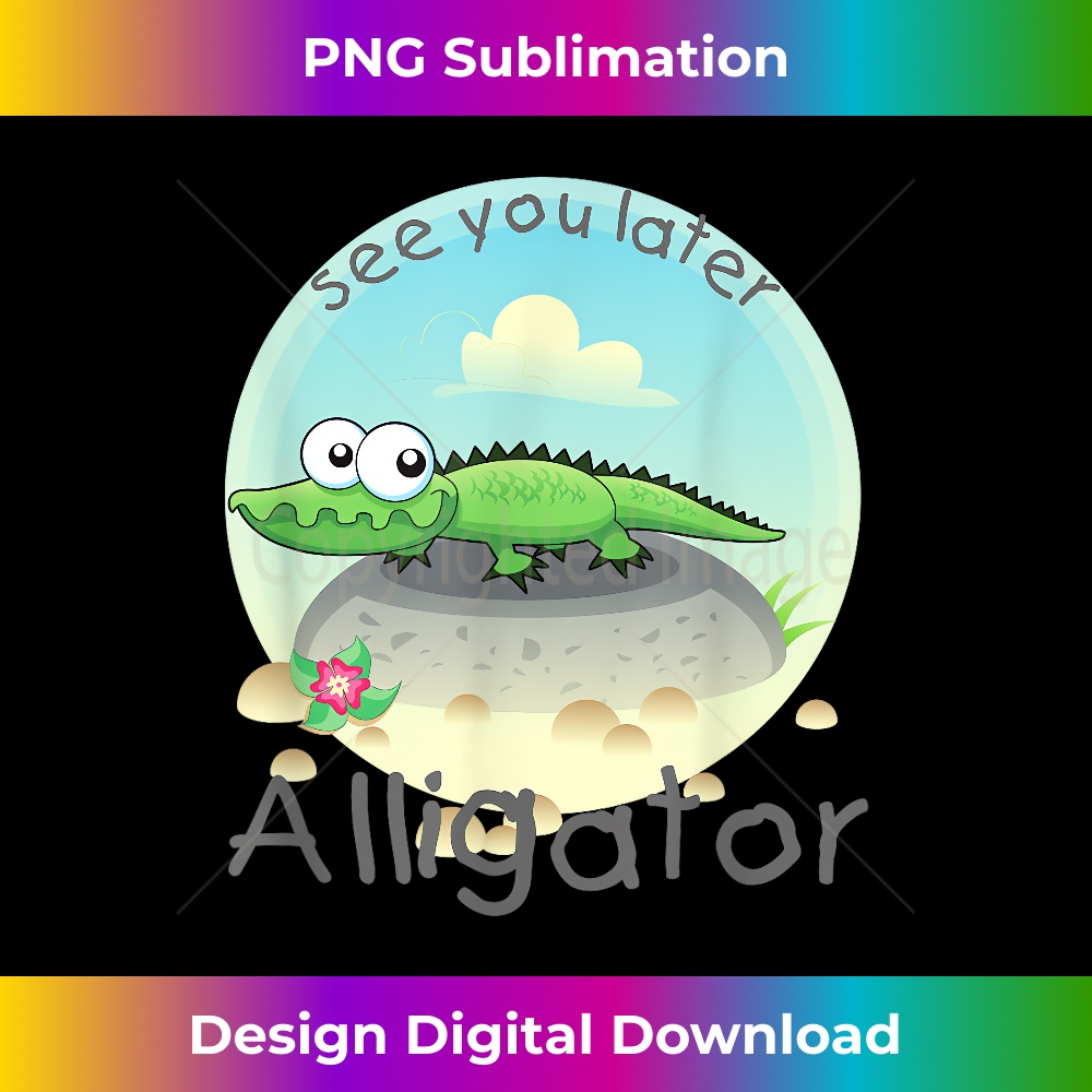 Florida Alligator see you later Crocodile tee Gator kids - B | Inspire ...
