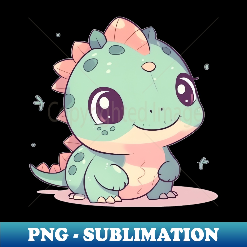 Cute Kawaii baby dino or little dinosaur - Aesthetic Sublima | Inspire ...