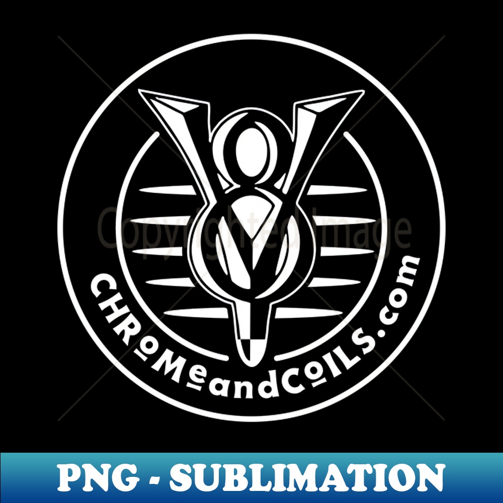 V8 Logo - Badge - Symbol Chrome and Coils - Stylish Sublimat | Inspire ...