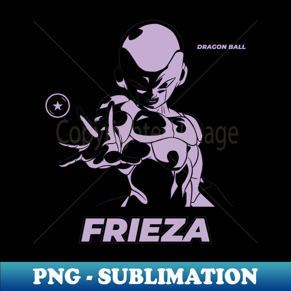 Dragon Ball Frieza - Sublimation-Ready PNG File - Bold & Eye | Inspire ...