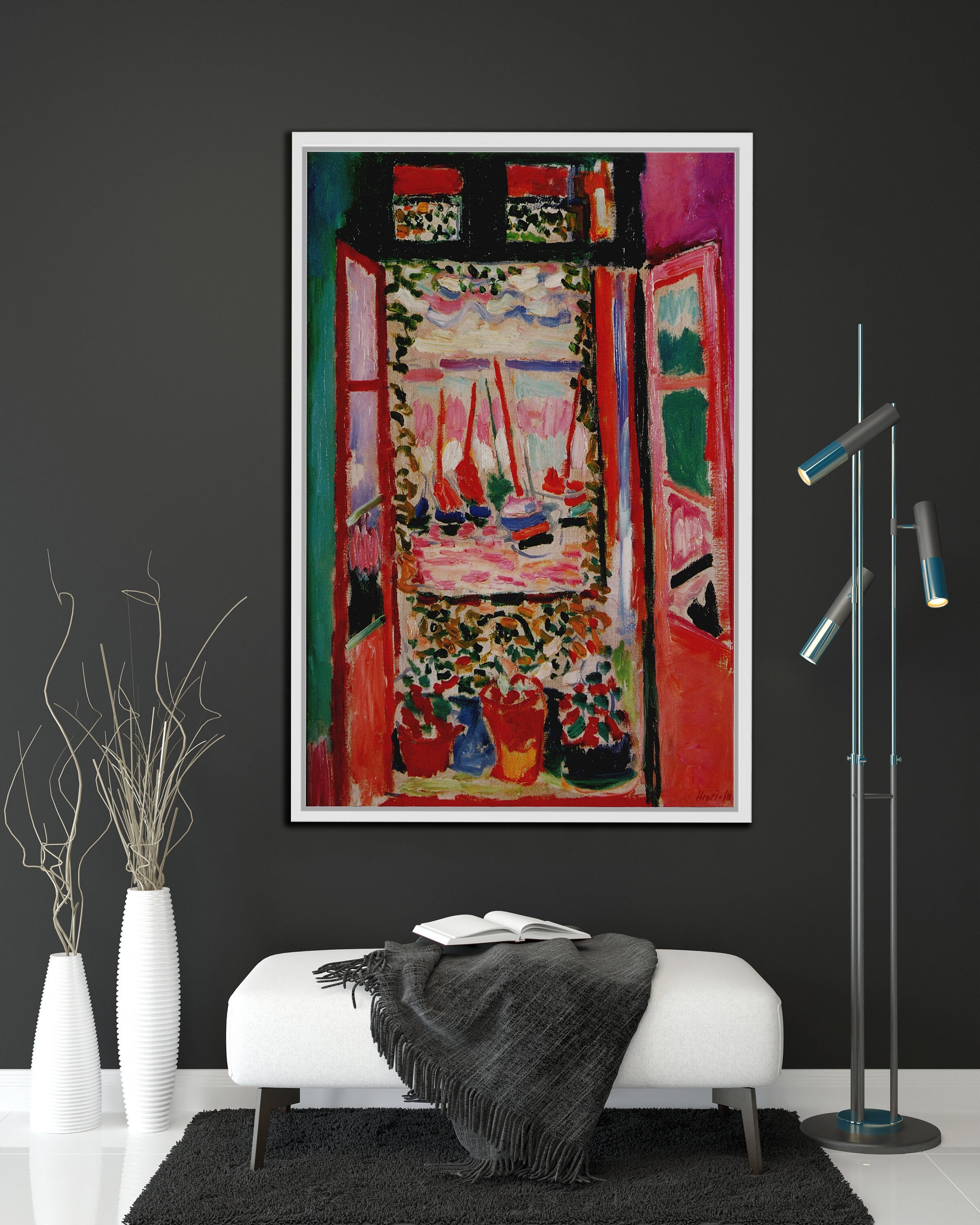 Henri Matisse The Open Window Canvas Wall Art, Henri Matisse | Inspire ...
