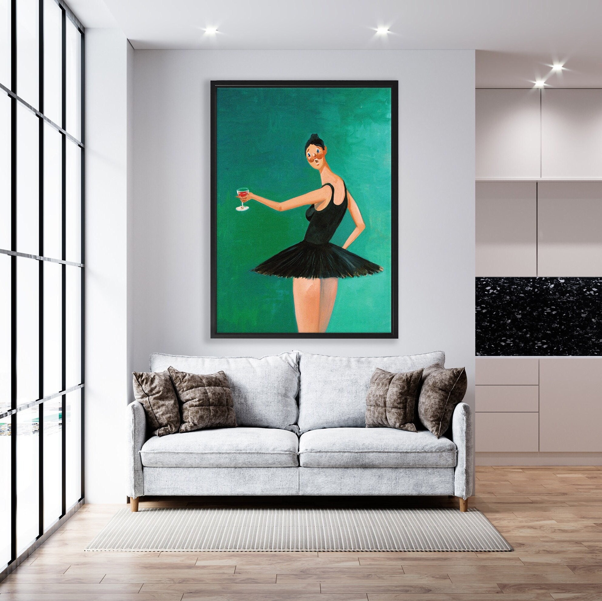 Kanye West, Runaway Beautiful Dark Twisted Fantasy Ballerina - Inspire ...