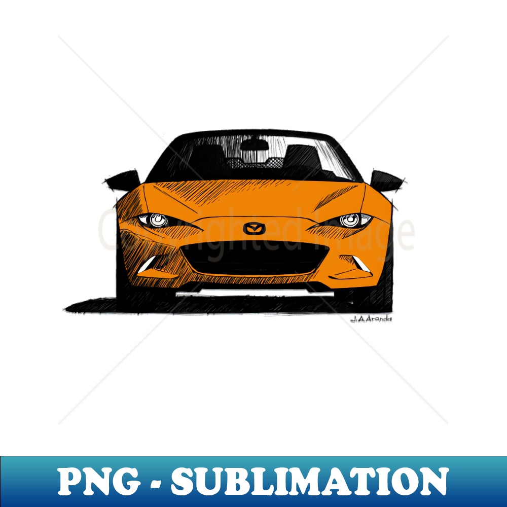 My drawing of the Japanese roadster car ND 30th anniversary | Inspire ...