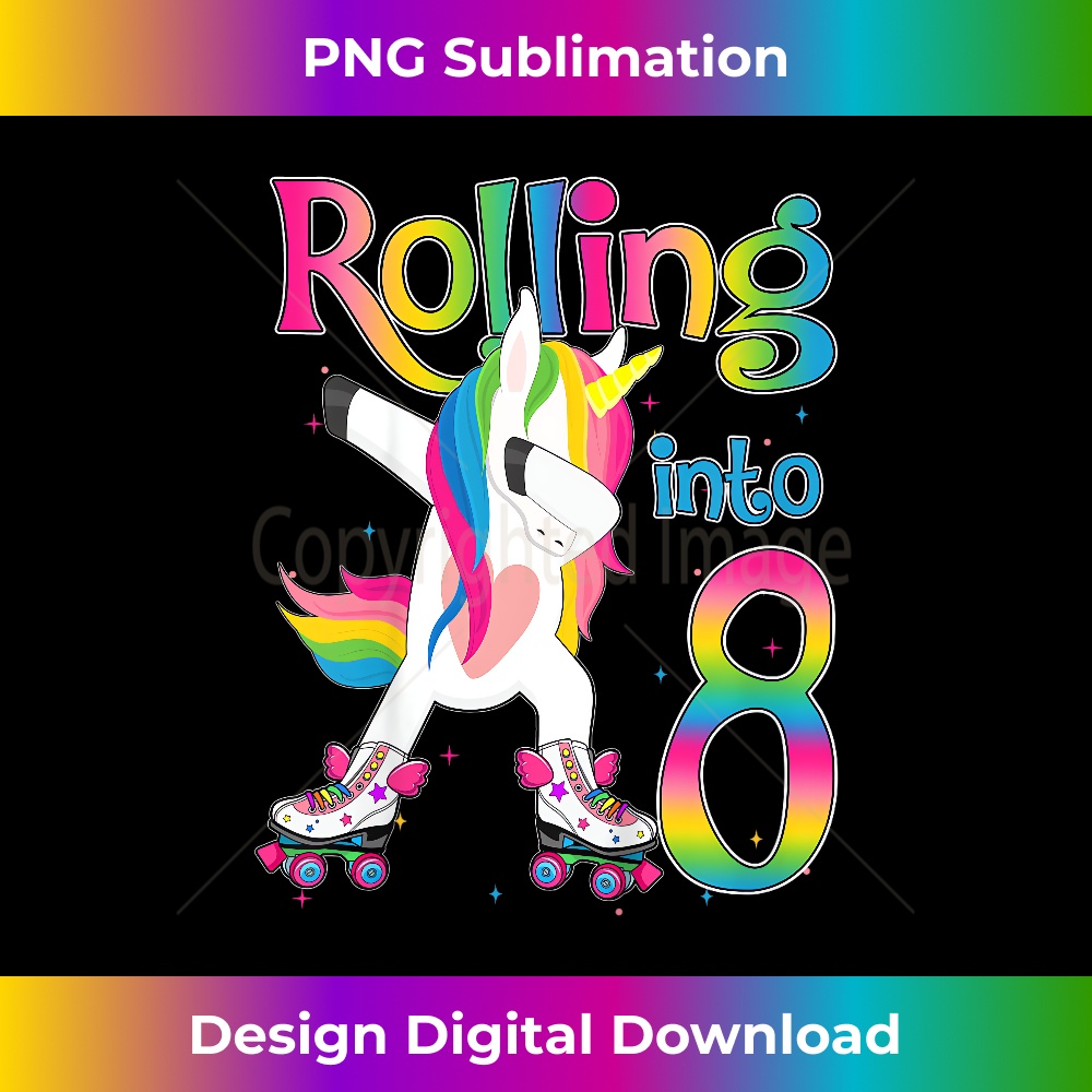 Kids Rolling Into 8 years Let's Roll I'm Turning 8 Roller Sk | Inspire ...