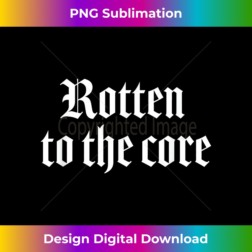 Rotten To The Core Fierce Font Punk Goth - Chic Sublimation | Inspire ...