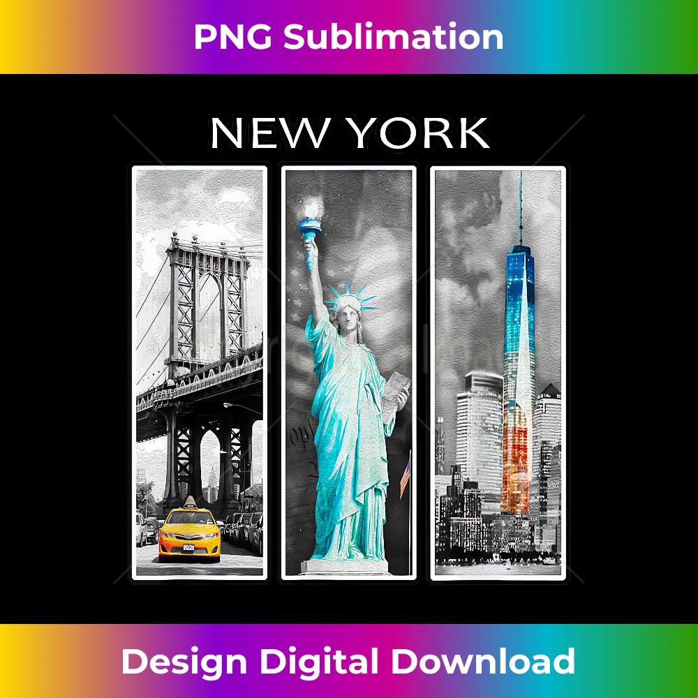 New York Statue Of Liberty One World Trade Center Souvenir - | Inspire ...