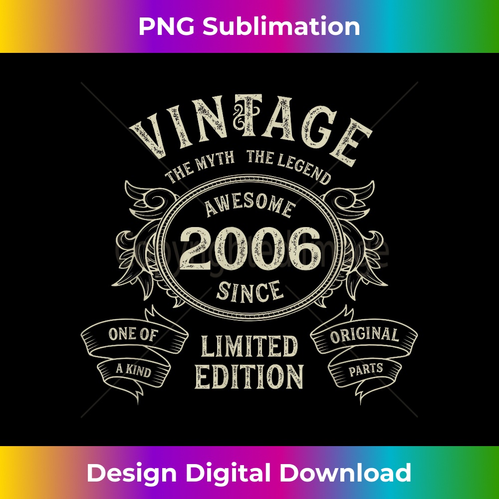 Vintage 2006 Limited Edition Born in 2006 17th Birthday - Mi | Inspire ...