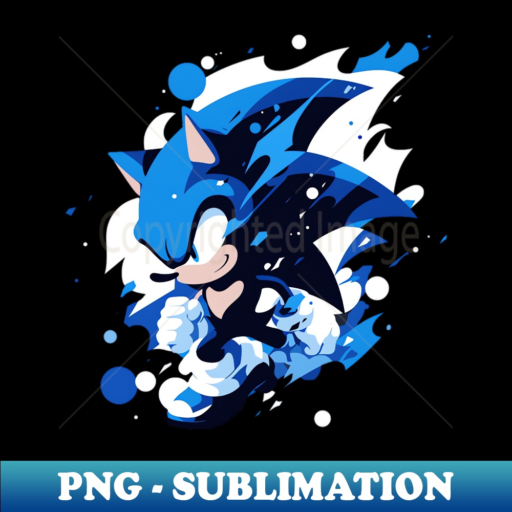 sonic - PNG Transparent Digital Download File for Sublimatio - Inspire ...