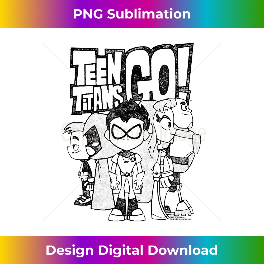 Teen Titans Go! Team Up - Urban Sublimation PNG Design - Liv | Inspire ...