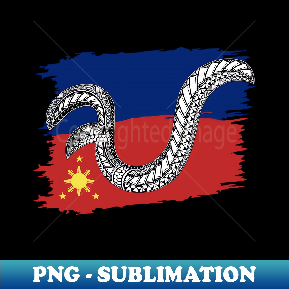 Philippine Flag Tribal line Art Baybayin Letter A - Sublima | Inspire ...