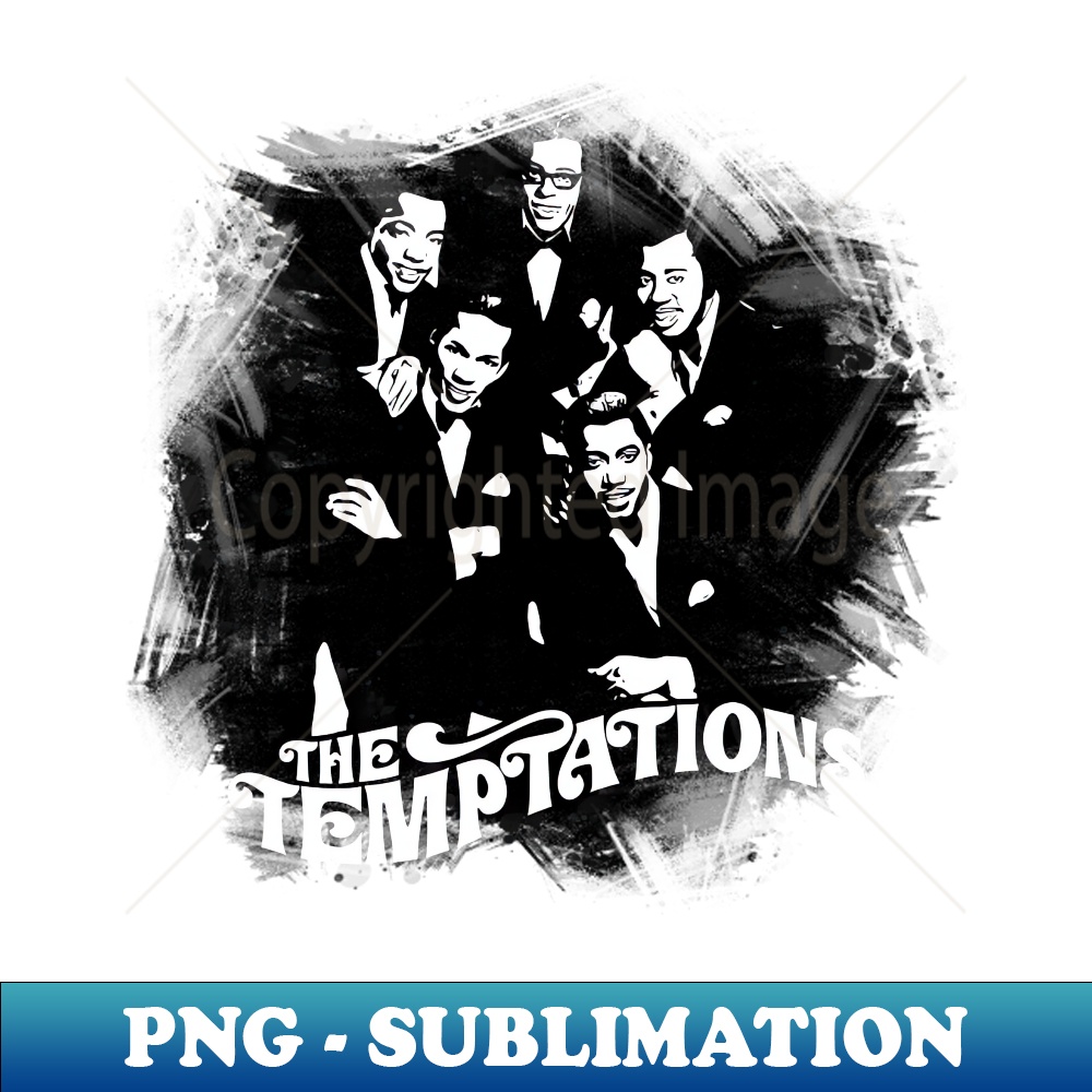 The Temptations - PNG Transparent Sublimation File - Perfect - Inspire ...