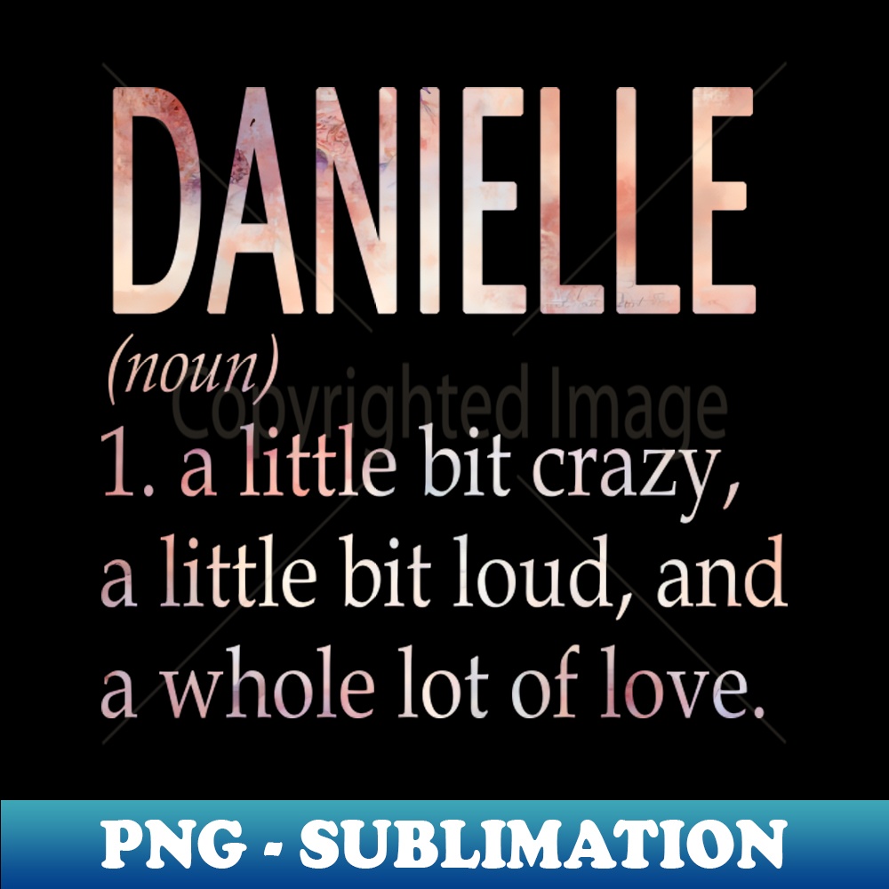 Danielle Girl Name Definition - Aesthetic Sublimation Digita | Inspire ...
