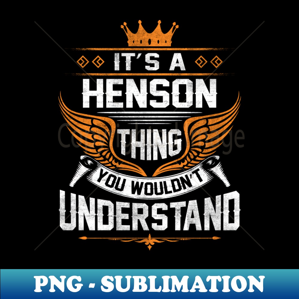 Henson Henson Things Name - PNG Sublimation Digital Download | Inspire ...