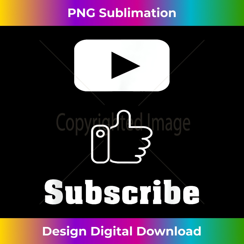 Subscribe Like Play Tube Button Vlogger - Innovative PNG Sub | Inspire ...
