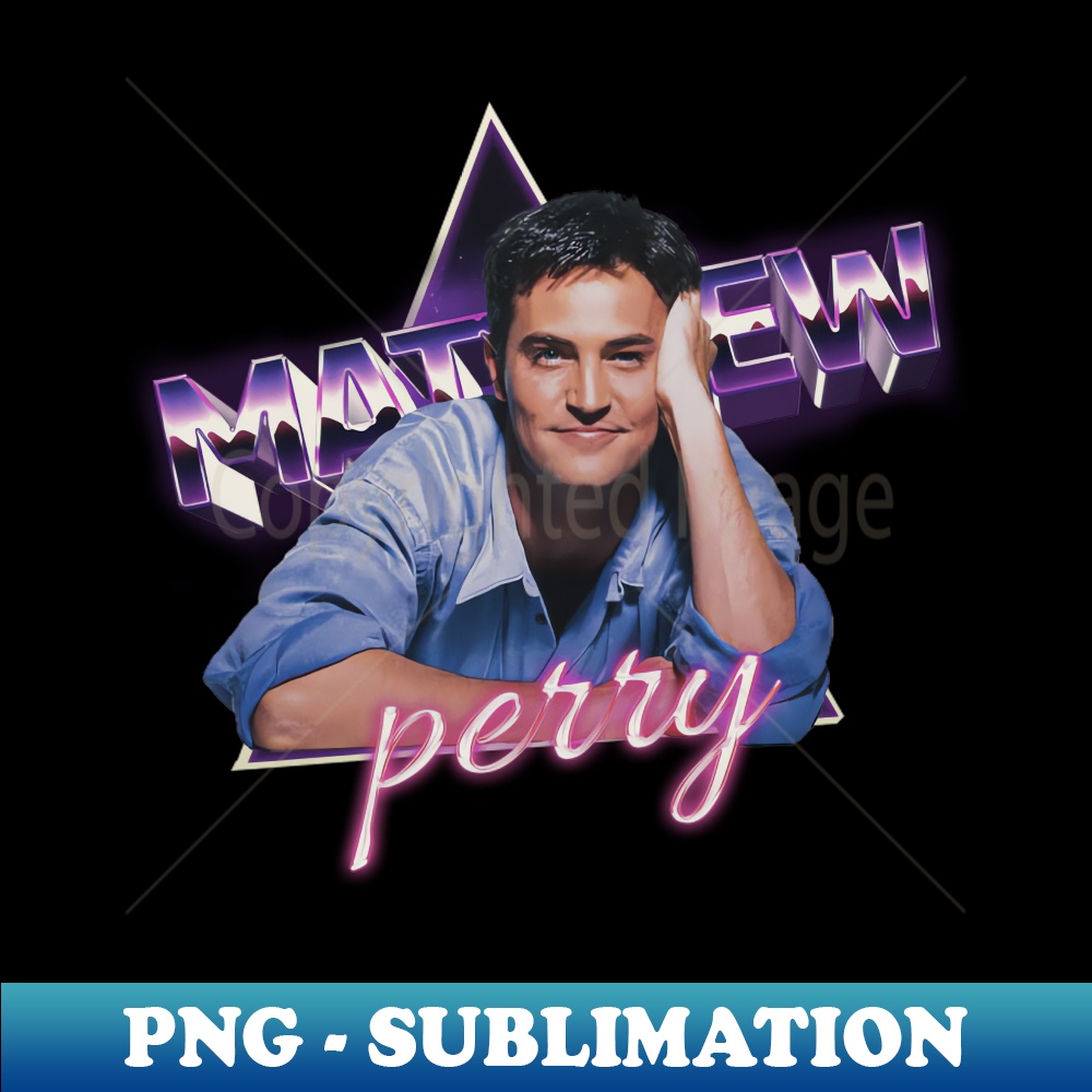 Matthew Perry 80s Vintage - Exclusive Sublimation Digital Fi - Inspire ...