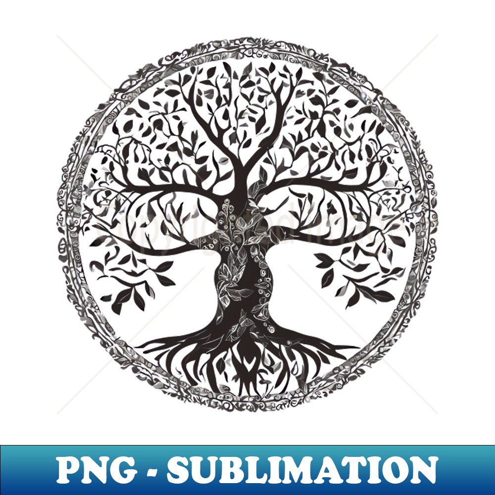 Tree Of Life - PNG Transparent Sublimation Design - Create w | Inspire ...