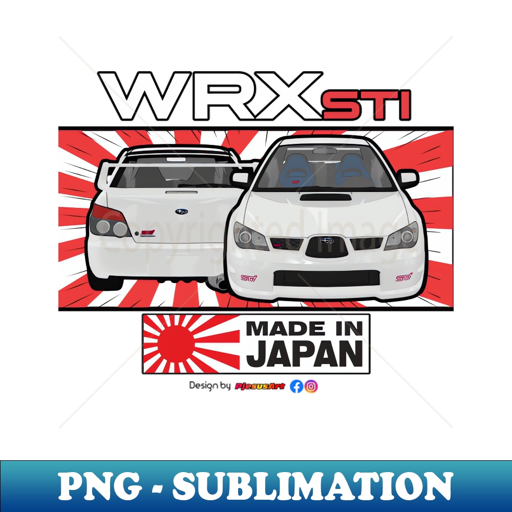 WRX STI IMPREZA - Elegant Sublimation PNG Download - Perfect | Inspire ...