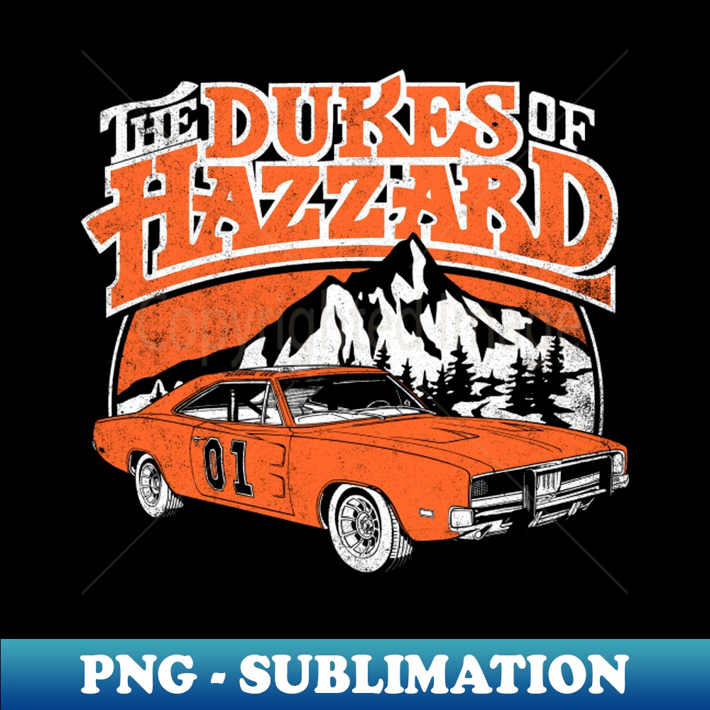 THE DUKES OF HAZZARD - Premium PNG Sublimation File - Fashio | Inspire ...