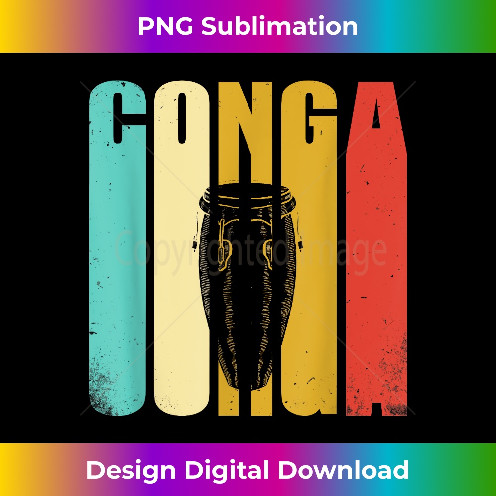 Vintage Conga - Artisanal Sublimation PNG File - Enhance You | Inspire ...