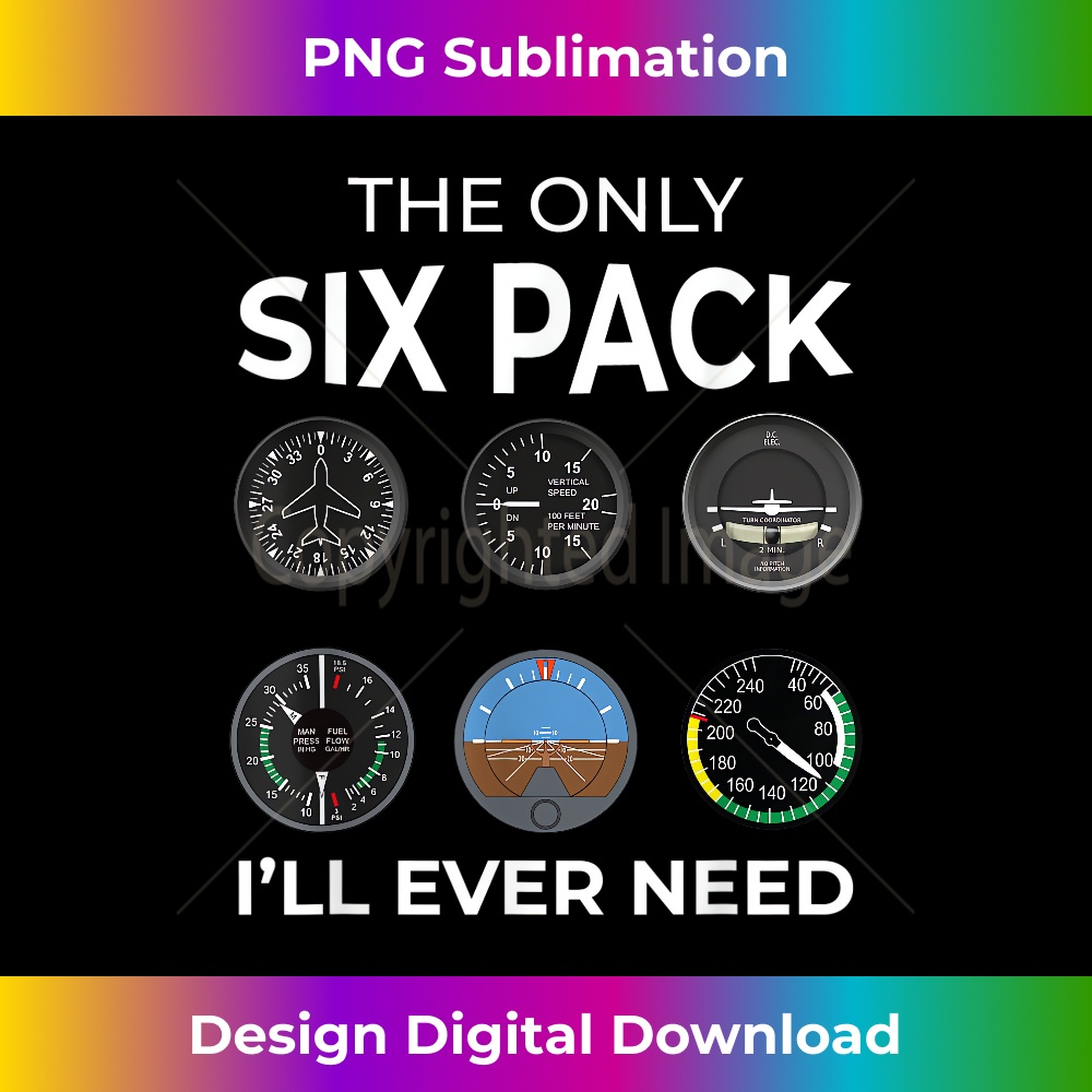 Funny Art Pilot Aviation Six Pack Instruments Flying Fans - | Inspire ...