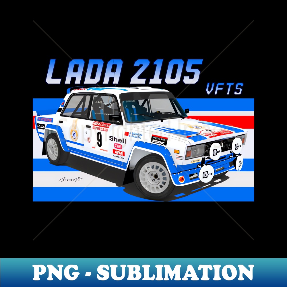 Lada 2105 VFTS - Signature Sublimation PNG File - Transform | Inspire Uplift