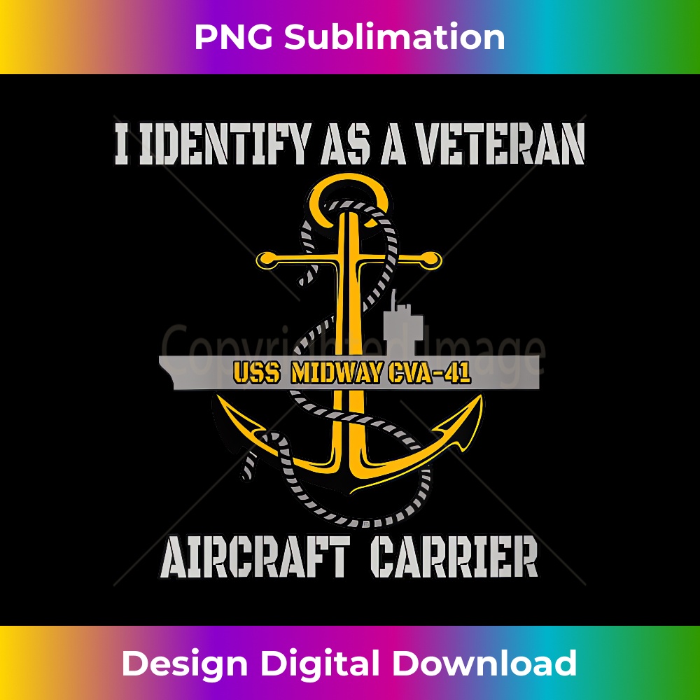 Womens USS Midway CVA-41 Aircraft Carrier Veteran Sailor Fat | Inspire ...