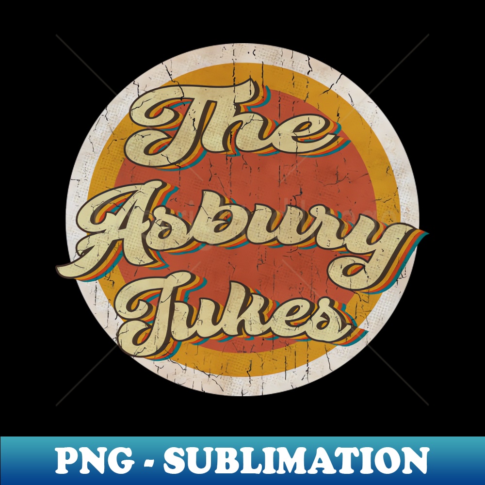 circle vintage The Asbury Jukes - Unique Sublimation PNG Dow | Inspire ...