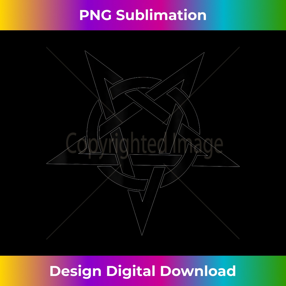 Pentagram Black Pagan Wiccan Satanic - Sublimation-Optimized | Inspire ...