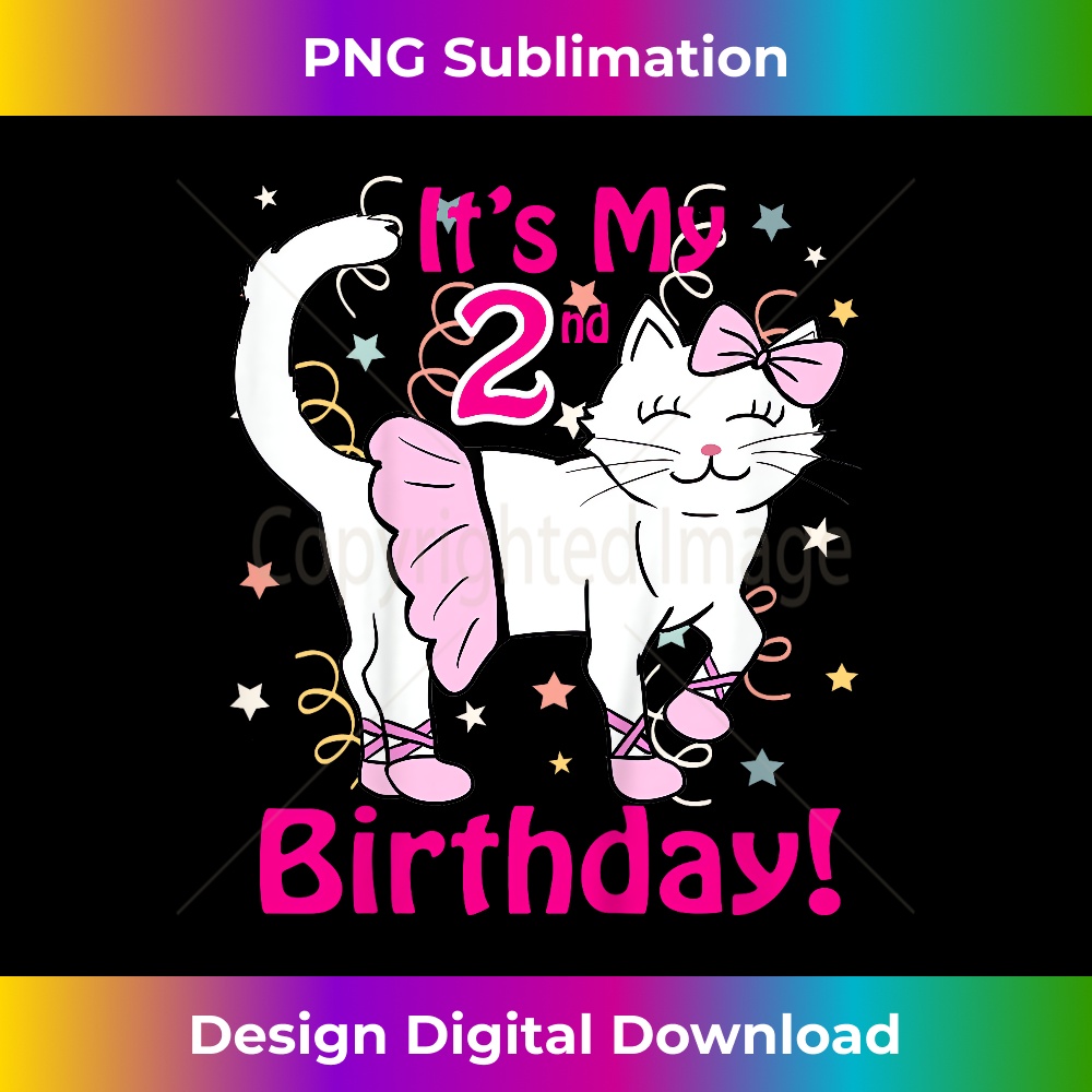 Kids Its My 2nd Birthday Kitty Cat outfits for toddler girls | Inspire ...